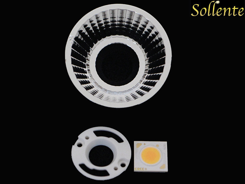 UV coating LED Reflector Cup Holder With CRI 90 LED Cree CXA 1507