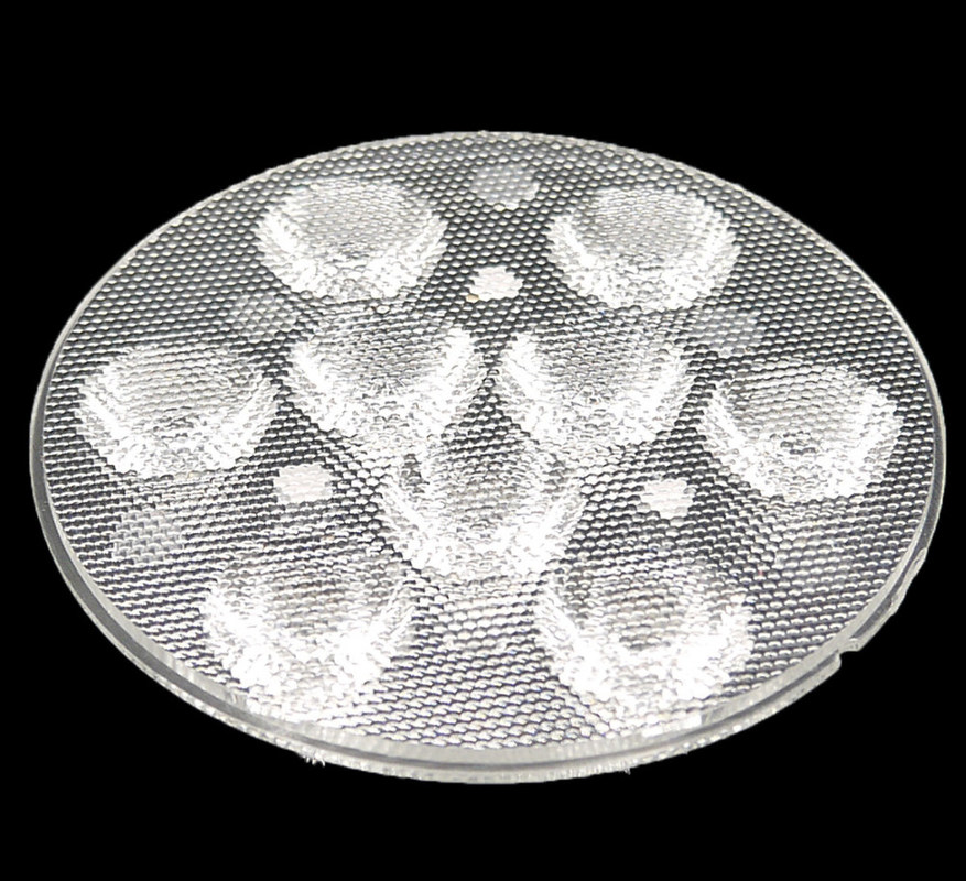 9W Round LED Optics Reflector , PMMA LED Light Array For Road Lamp