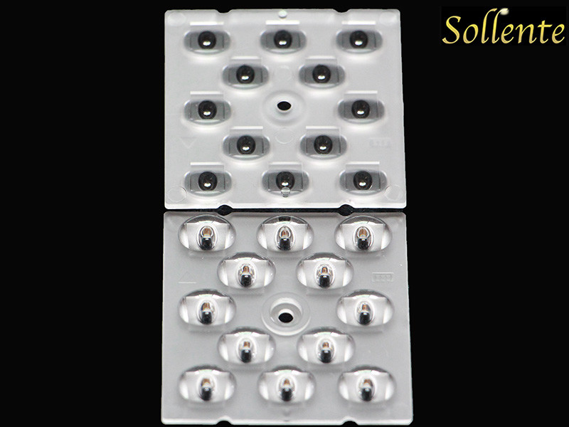 TYPE III Led Lens Array , 12 Watts SMD 3030 Osram Led Street Light Fittings