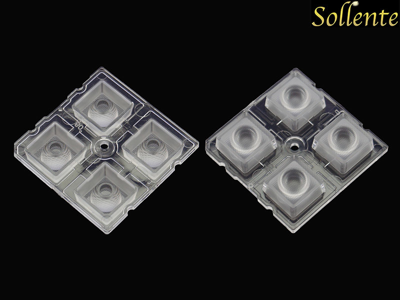 High Efficiency 60 Degree High Power Led Optics Lenses 1-3 Watt Cree ...