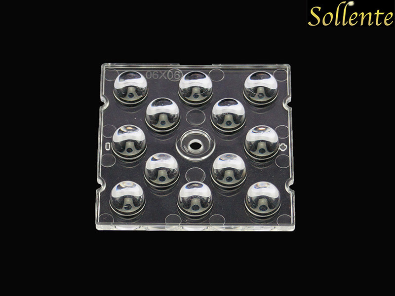 90 Degree Optical Led Lens Array , 12 Watts High Bay Led Light Lens ...