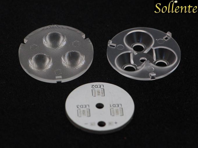 Round 3 In 1 Optics Led Light Lens 20 Degree For High Power Cree XTE LED Round 3 In 1 Optics Led Light Lens 20 Degree For High Power Cree XTE LED